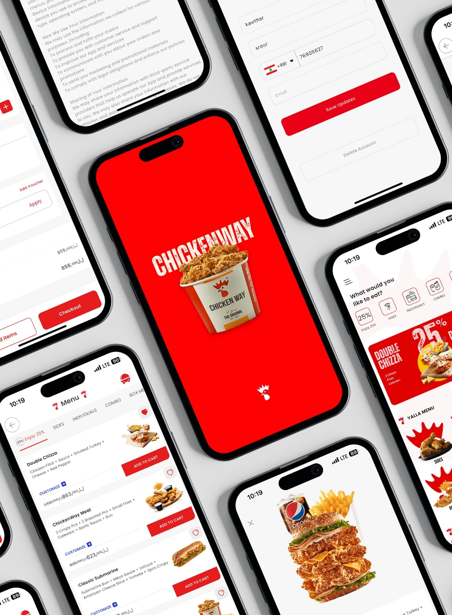 ChickenWay App - 800website